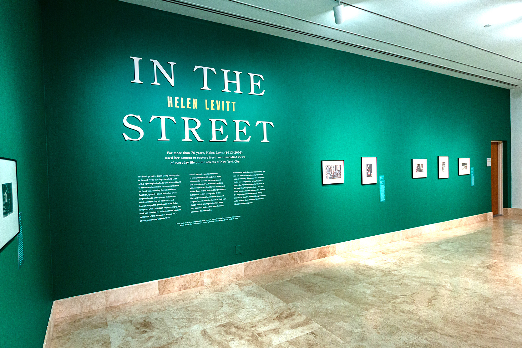 Helen Levitt Exhibition - hollyakkerman.com