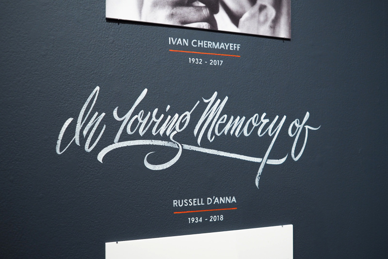 School of Visual Arts Spring Show '18 lettering - Brush & Leaf Inc.