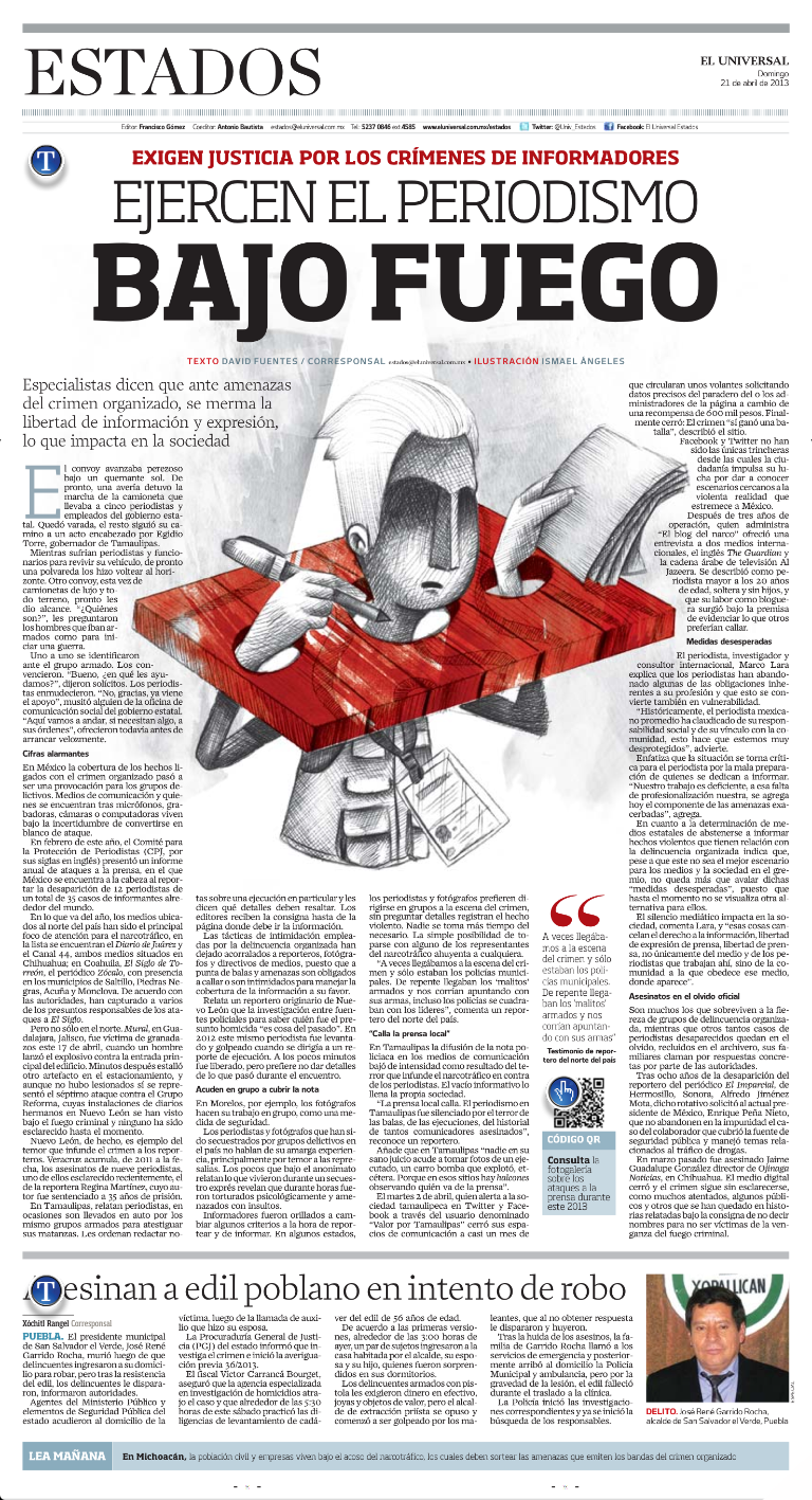 Periódico (notas ilustradas) /Newspaper (illustrated news) - Ismael ...