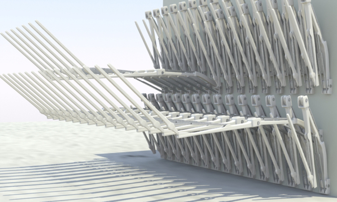 kinetic wall - Elli Koutselos