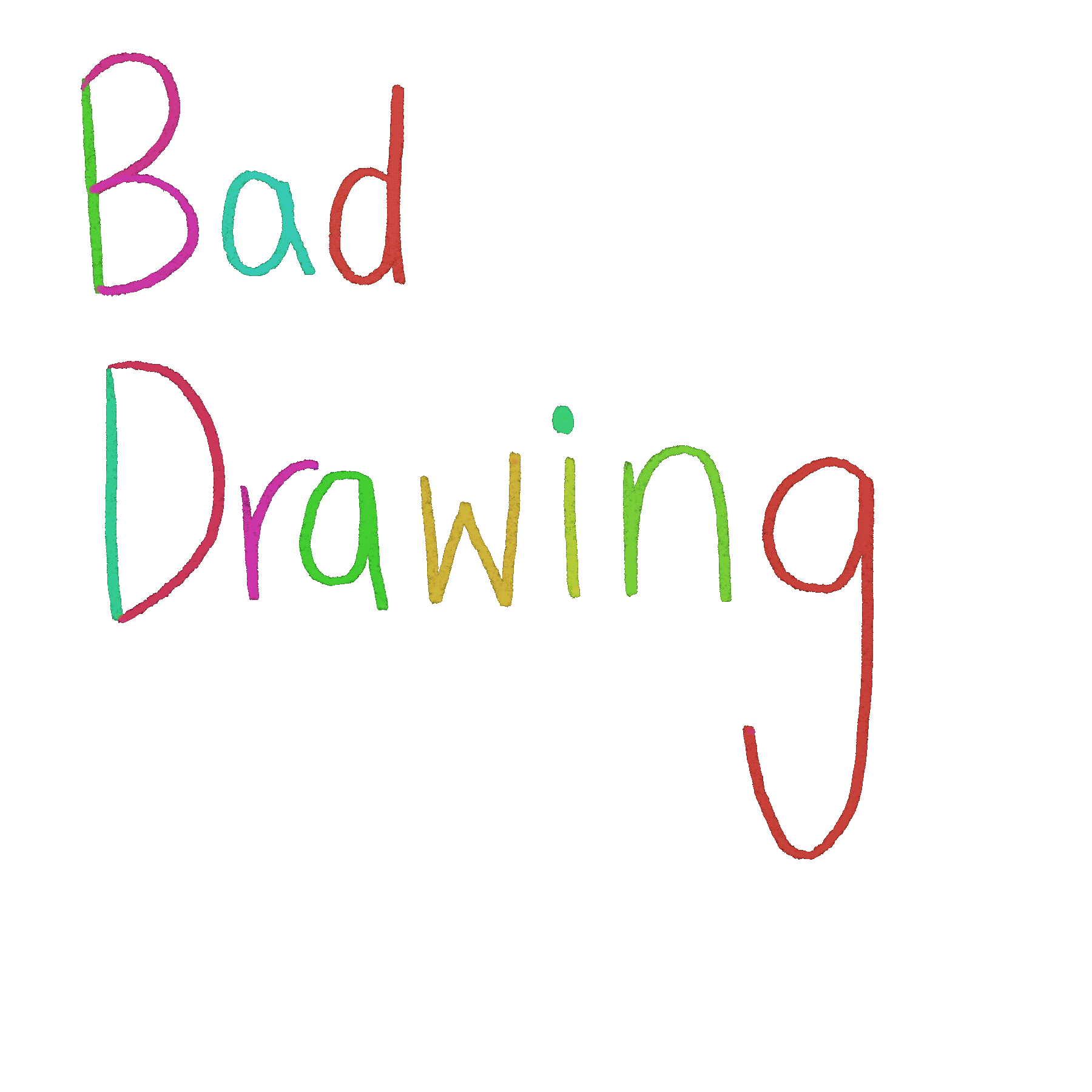 DRAWING ADVICE FROM BAT MAN - Millie Nice