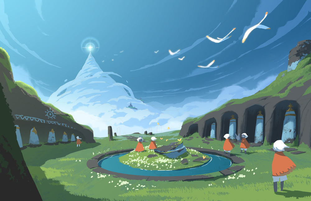 Sky (Thatgamecompany) - Art of Tom Zhao