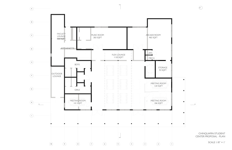 Chinquapin School Student Center - Priscilla Leung