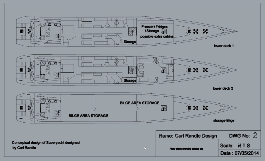 Boat Design - Digital - Carl Randle Design