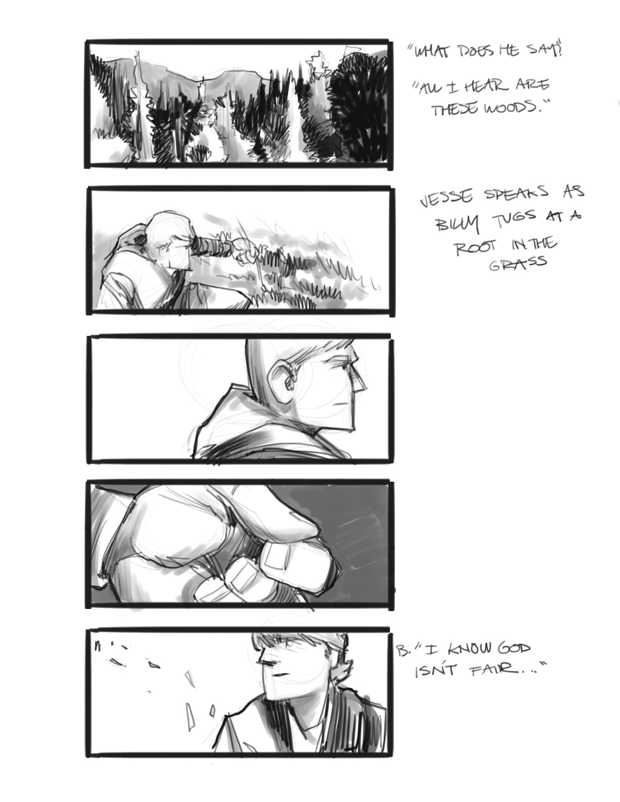 Misc. Storyboard - Alex Waldo