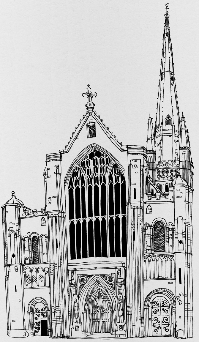 Buildings - Alex Nicholson Illustration