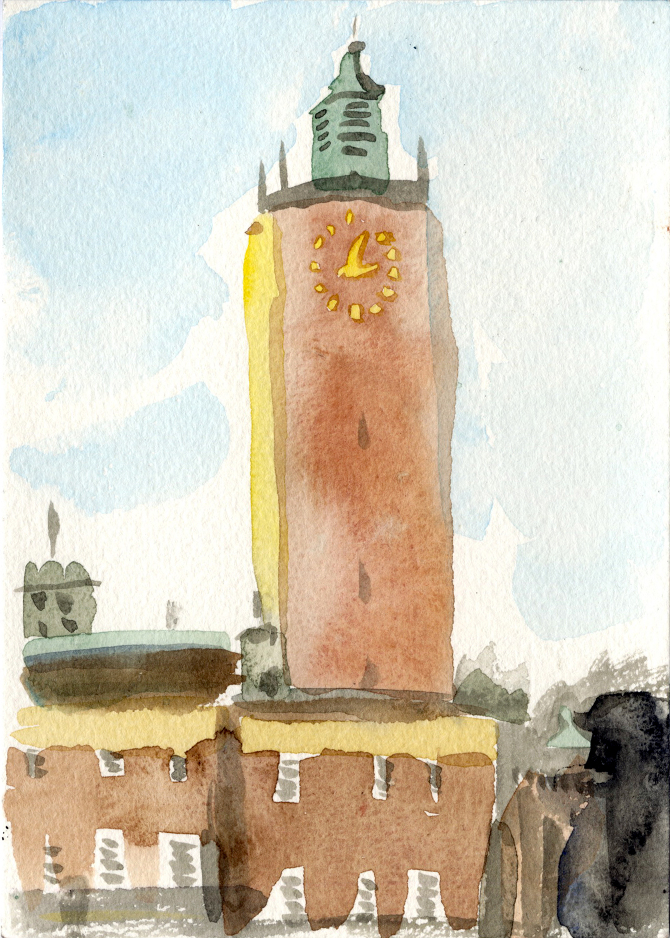 Buildings - Alex Nicholson Illustration