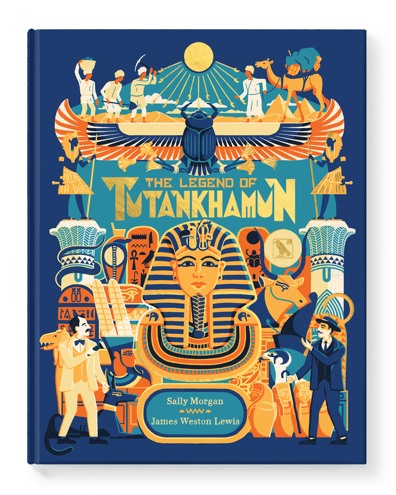 The Legend of Tutankhamun - James Lewis Illustration