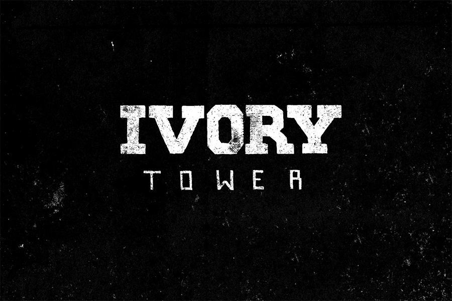 Ivory Tower - Logo Identity - Vincent D. | All Cats Are Grey.