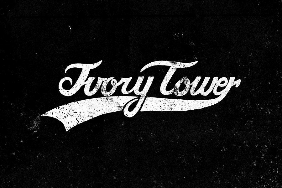 Ivory Tower - Logo Identity - Vincent D. | All Cats Are Grey.
