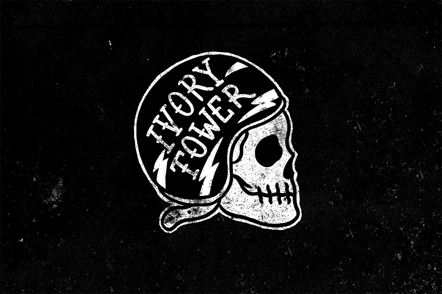Ivory Tower - Logo Identity - Vincent D. | All Cats Are Grey.
