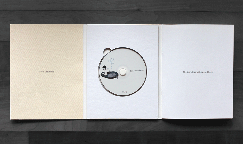 Jinho Kim, 'People' Album cover art - indivisualplay