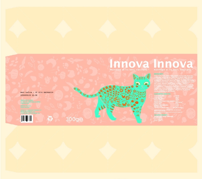 Innova Cat Food Packaging - happydrawings