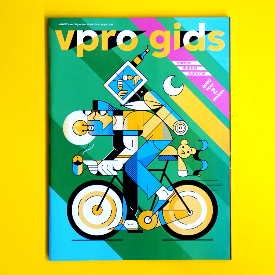 VPRO Gids - Maus Baus Illustration