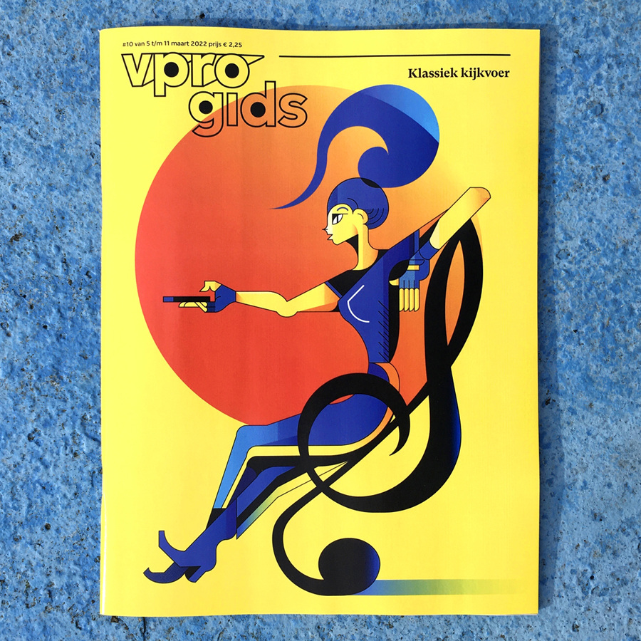 VPRO Gids - Maus Baus Illustration