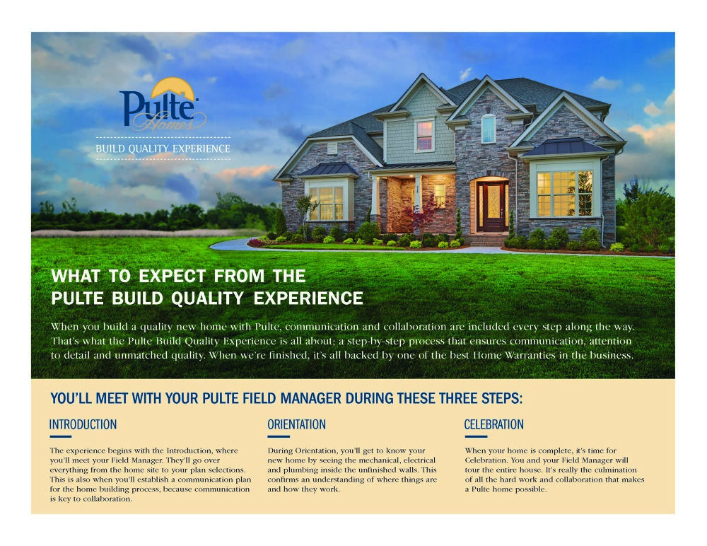 Pulte Build Quality Experience Print Work - Amanda M. Van Keuren - Selected Works