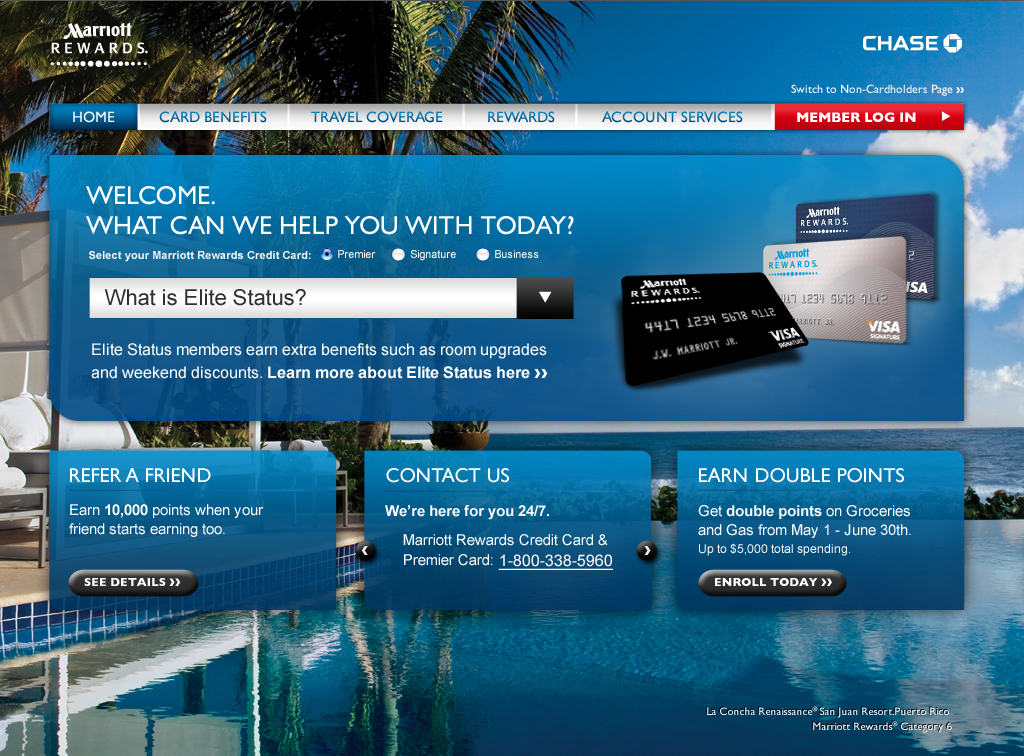 Chase Marriott Rewards Credit Card - Marnin Schwartz