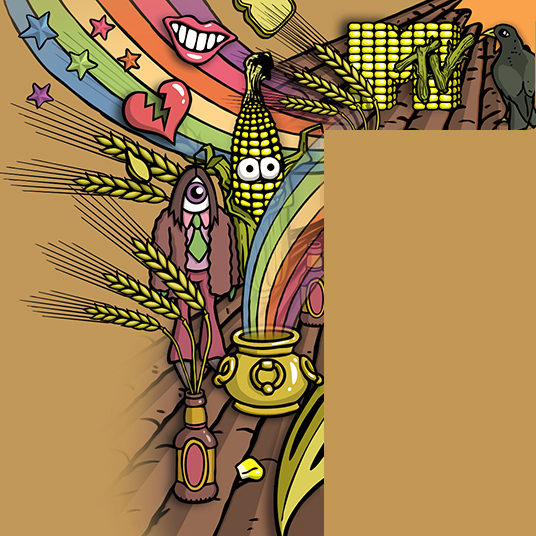 MTV - MTV Logo Header Art Treatment - Russell Hardman - Illustrative ...