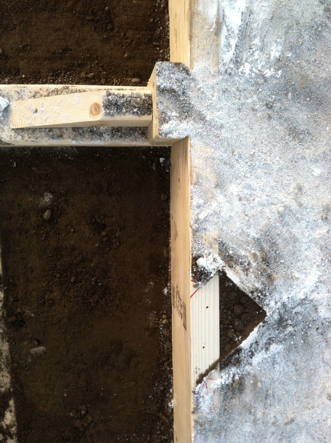 Rammed Earth Installation - the diggers