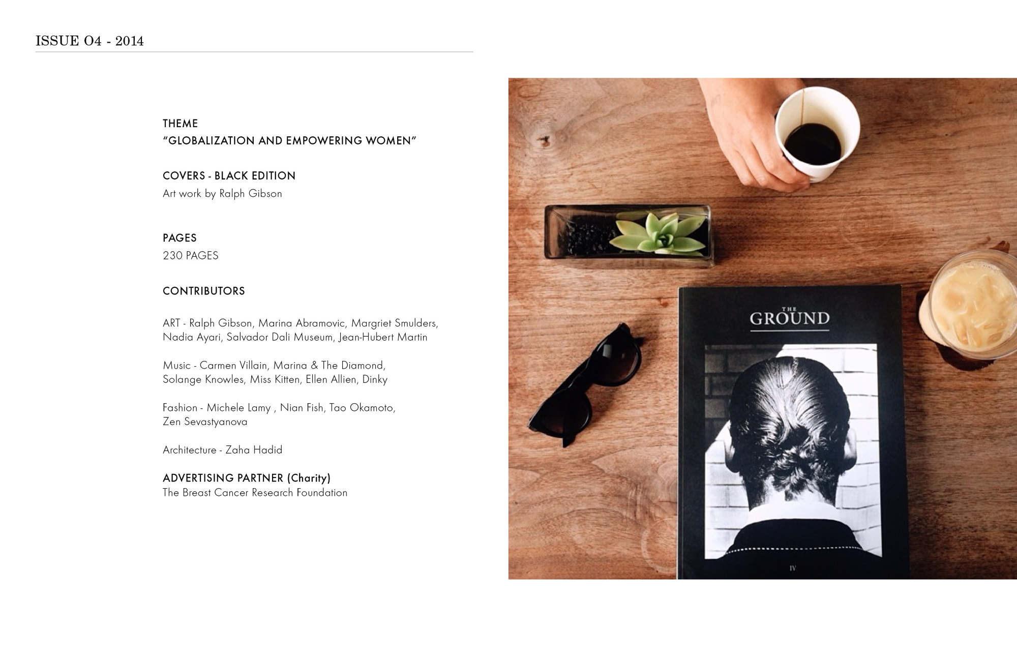 Magazine - The GROUND creative