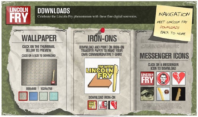 McDonald's "Lincoln Fry" - Jay Manheimer