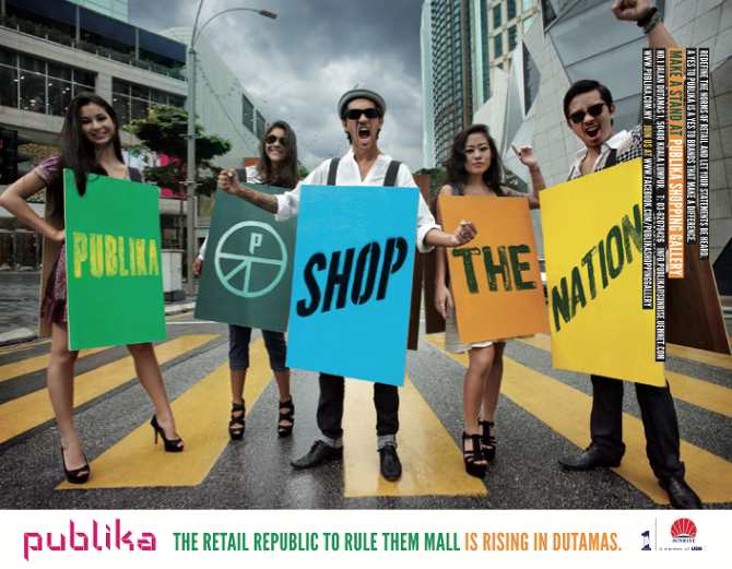 Publika Shopping Gallery - Derrick Foo writes copy