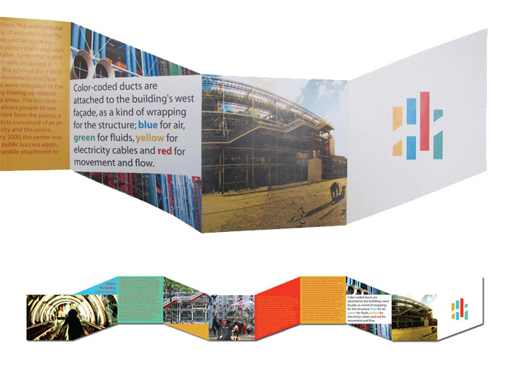 Centre Pompidou Identity - Annalisa van den Bergh