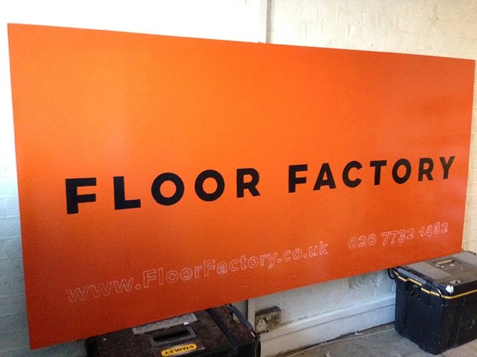 Floor Factory Logo design & sign writing - Zongkai Wang