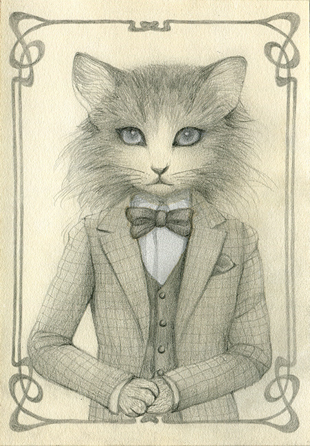 Dapper Animals - • • Akiko Kato Art