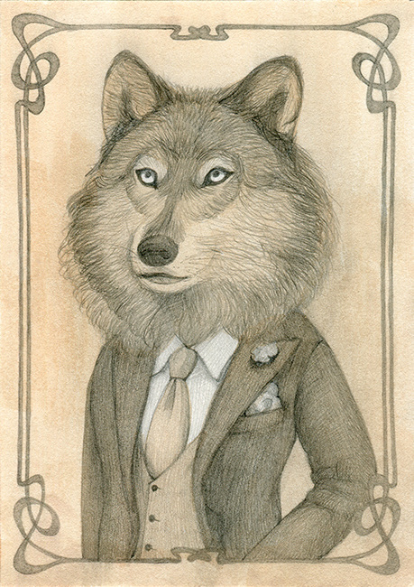 Dapper Animals - • • Akiko Kato Art