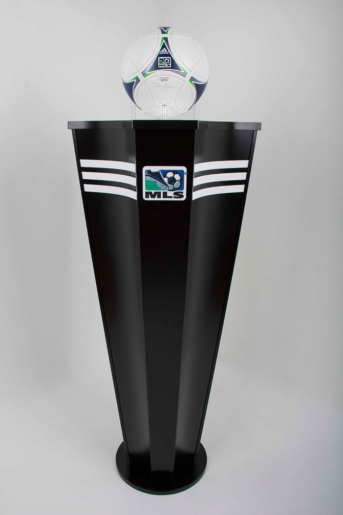 MLS Game Ball Podiums - Shaun Daley