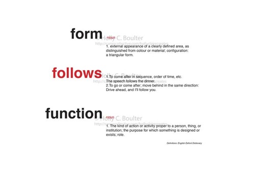 Form Follows Function - hollyclairecreates