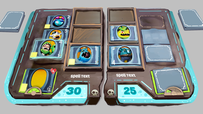Skystones Board Game Concepts - Kara Zisa Illustrator & UI Artist