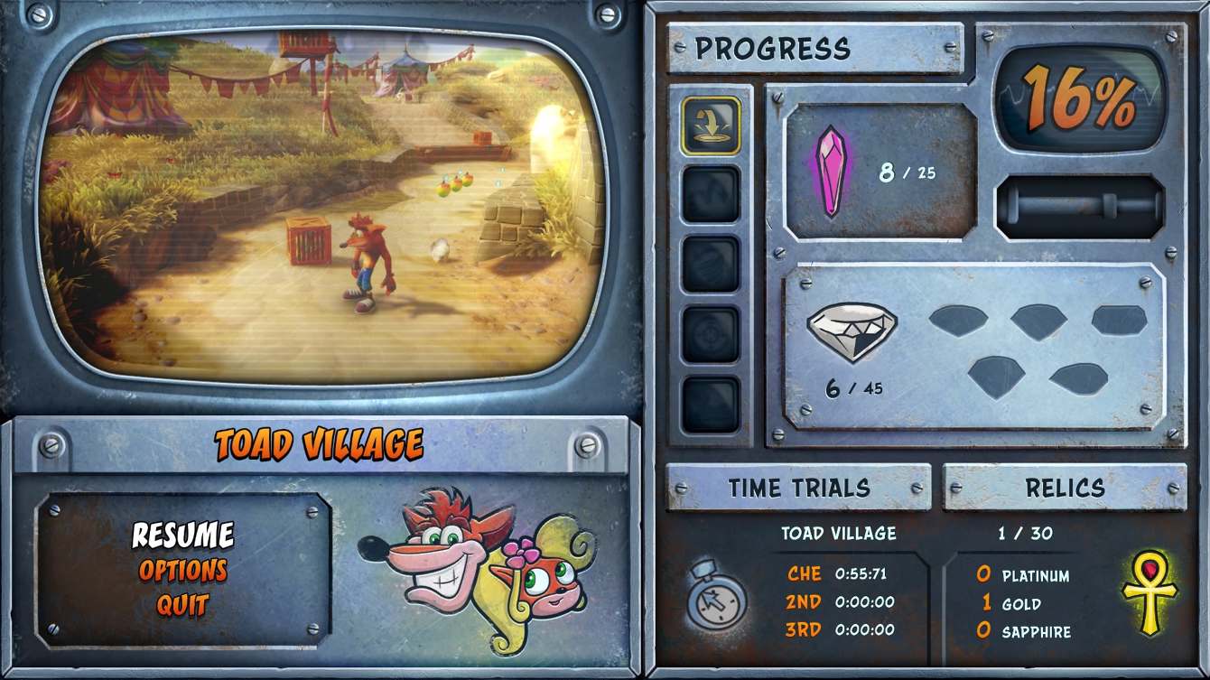 Pause Menu - Kara Zisa Illustrator & UI Artist