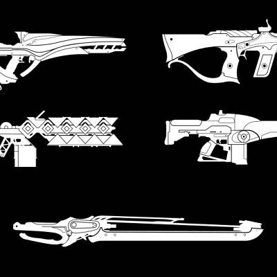 Gun HUD - Kara Zisa Illustrator & UI Artist