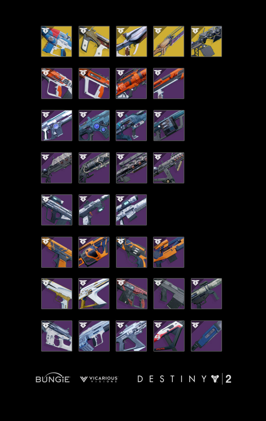 Weapon Icons - Kara Zisa Illustrator & UI Artist