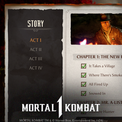 Story Menu - Kara Zisa Illustrator & UI Artist