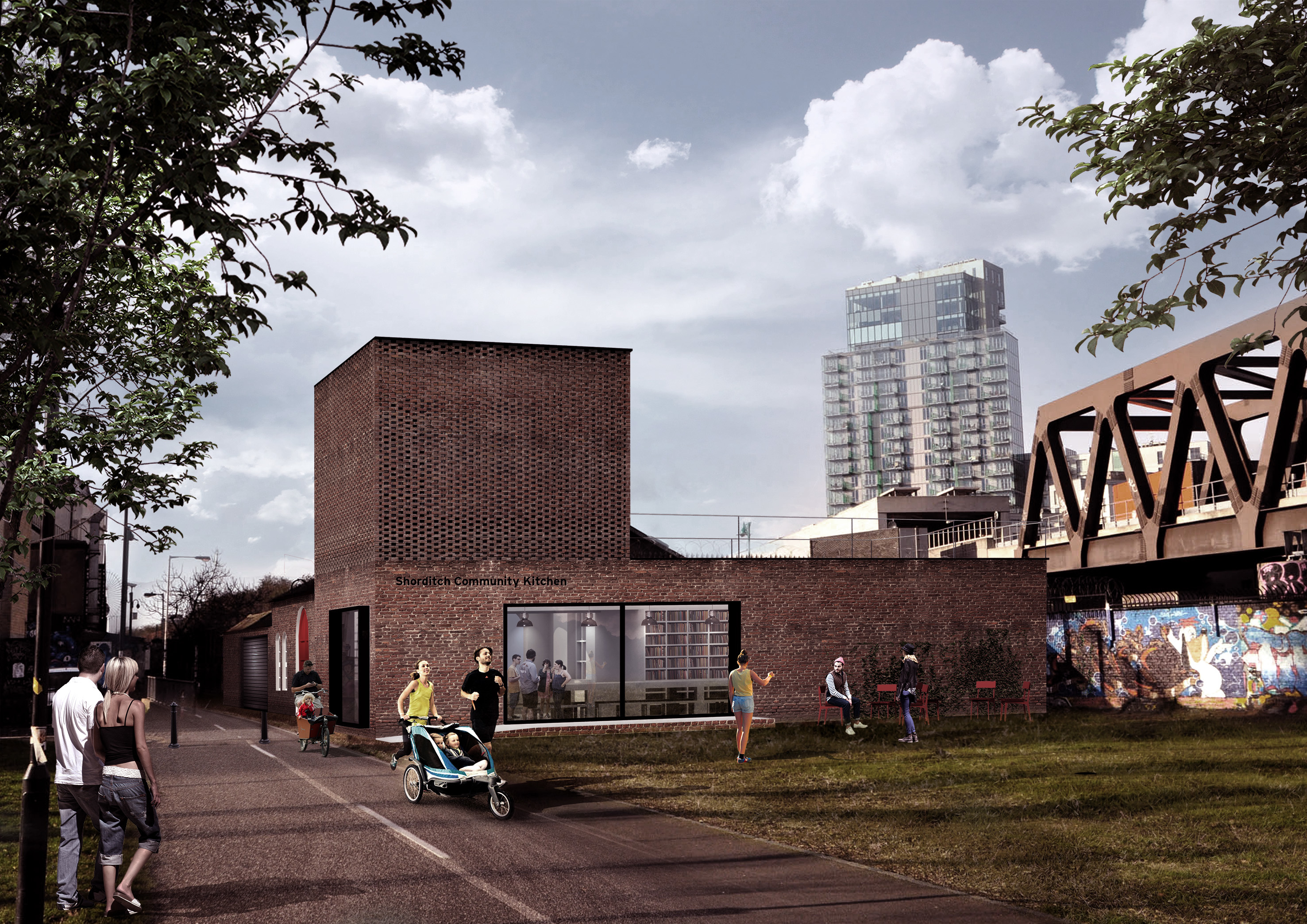 Shoreditch Community Kitchen - Thomas Damerham