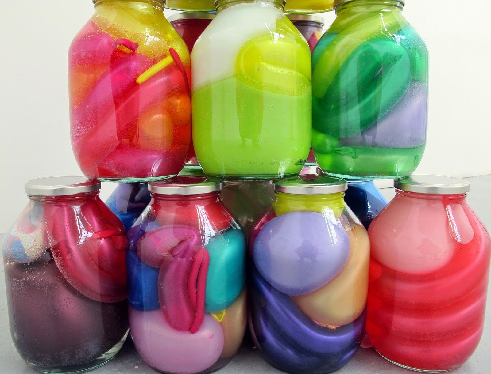 pickled balloons - Saelia Aparicio