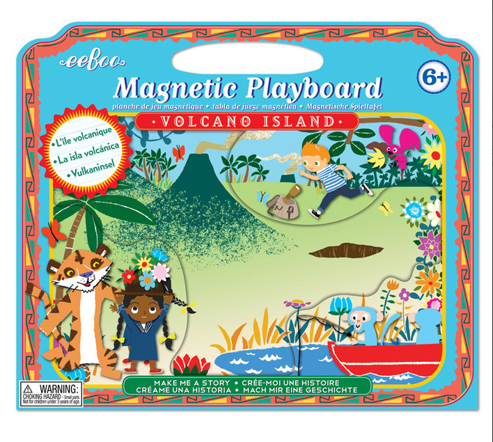 Volcano Island Magnets - www.alexanderbarrow.co.uk