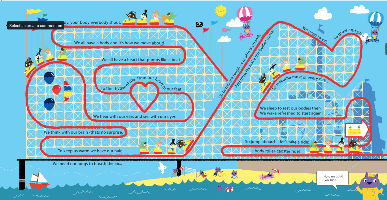 Roller Coaster Ride Around the Body - www.alexanderbarrow.co.uk