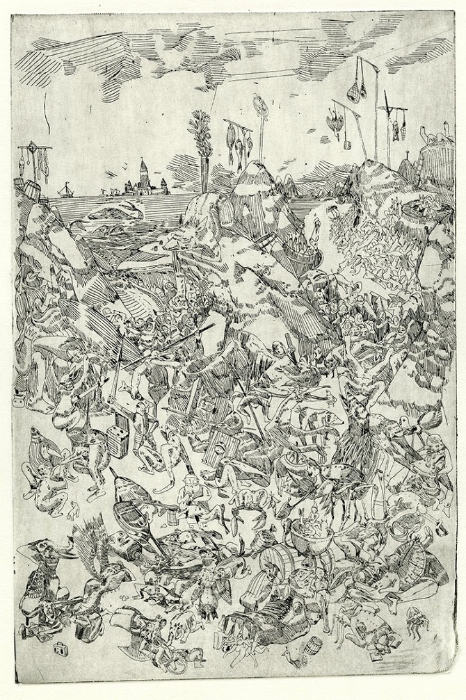 GRAVURE - JONATHAN BLEZARD