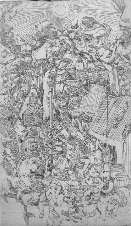 GRAVURE - JONATHAN BLEZARD