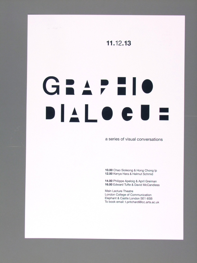 Graphic Dialogue Poster - Melanie Smith