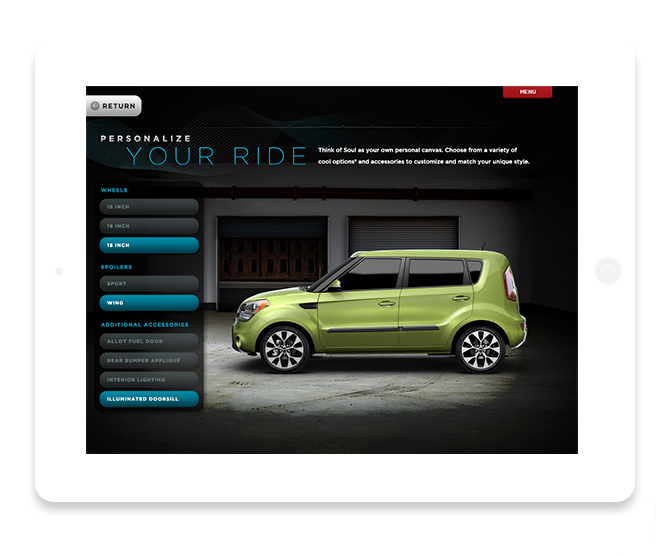 Kia iPad Apps - Austin Bedell