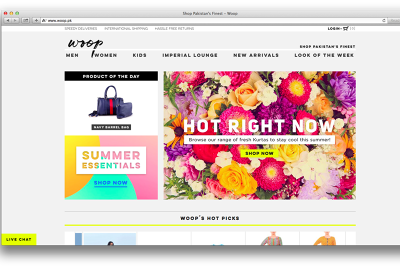 Woop.pk: UX, UI, Branding, Logo - Work From Khurram Siddiqi