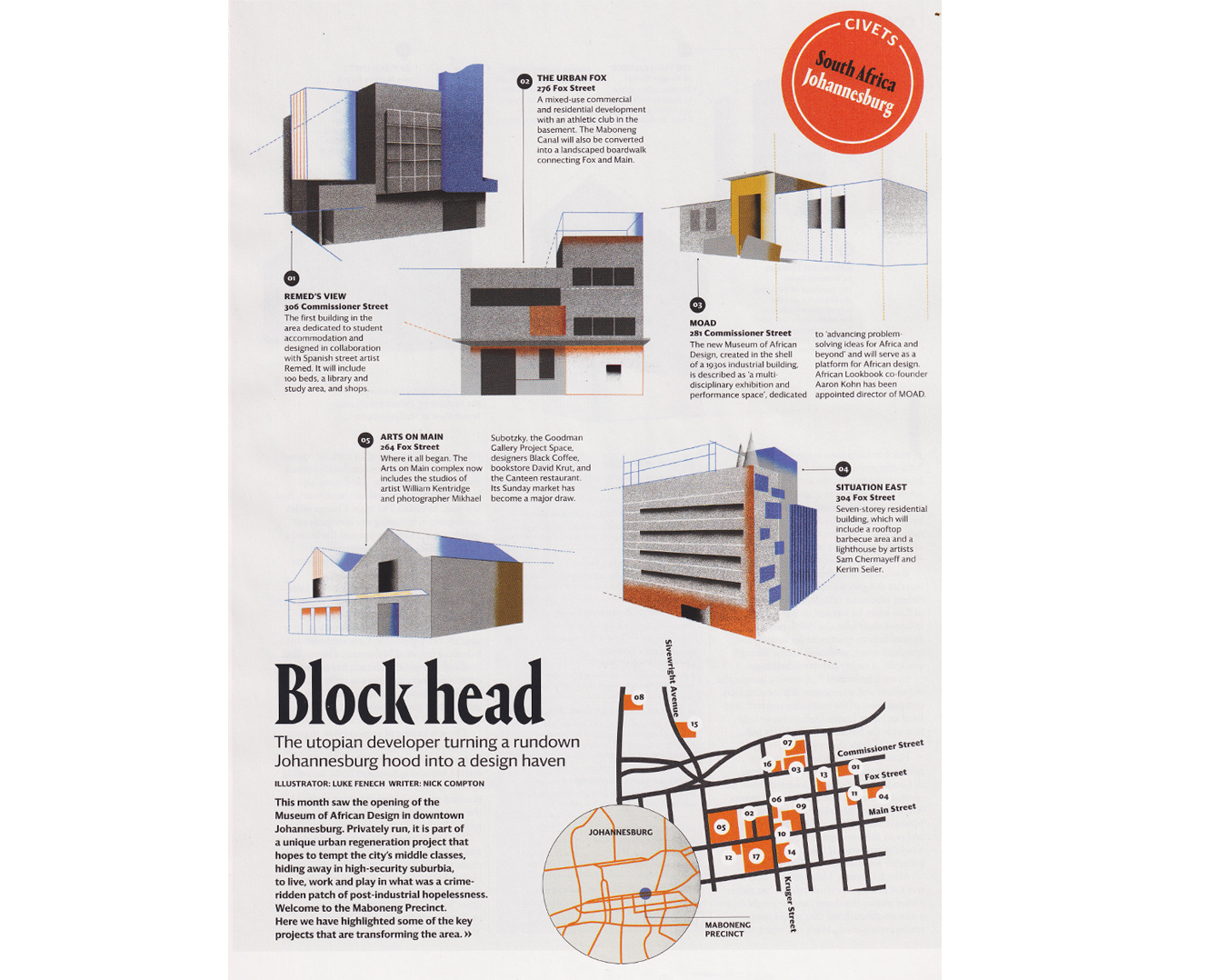 Luke Fenech illustration