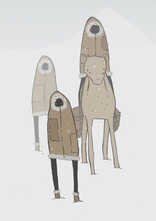 Winter Walkers - Lewis Farrow