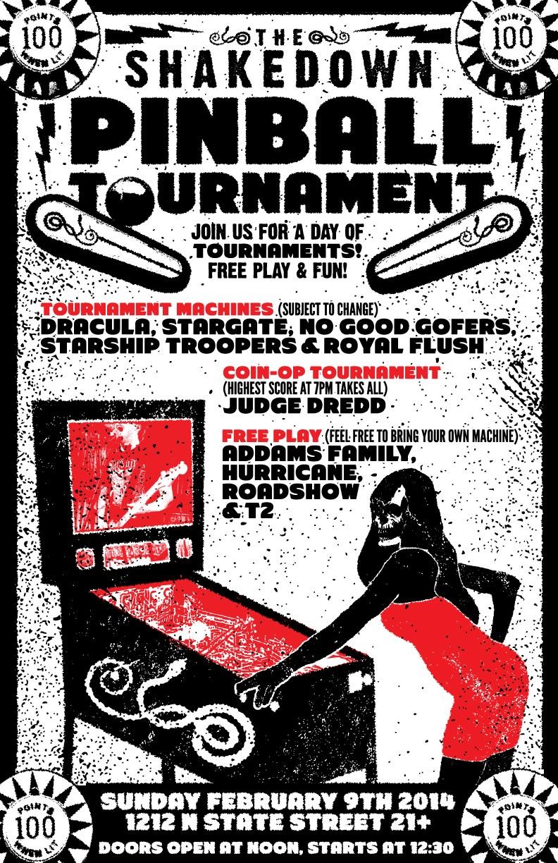 Shakedown Pinball Tournament - Lariat Creative • Bellingham Flag ...