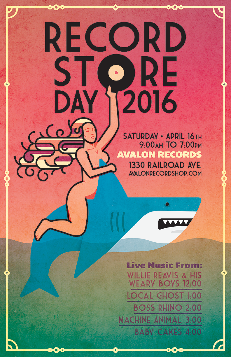 Record Store Day - Lariat Creative • Bellingham Flag • Seattle Flag ...